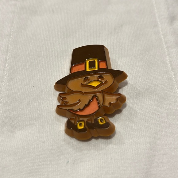 Hallmark | Jewelry | 97 Hallmark Turkey Pin | Poshmark